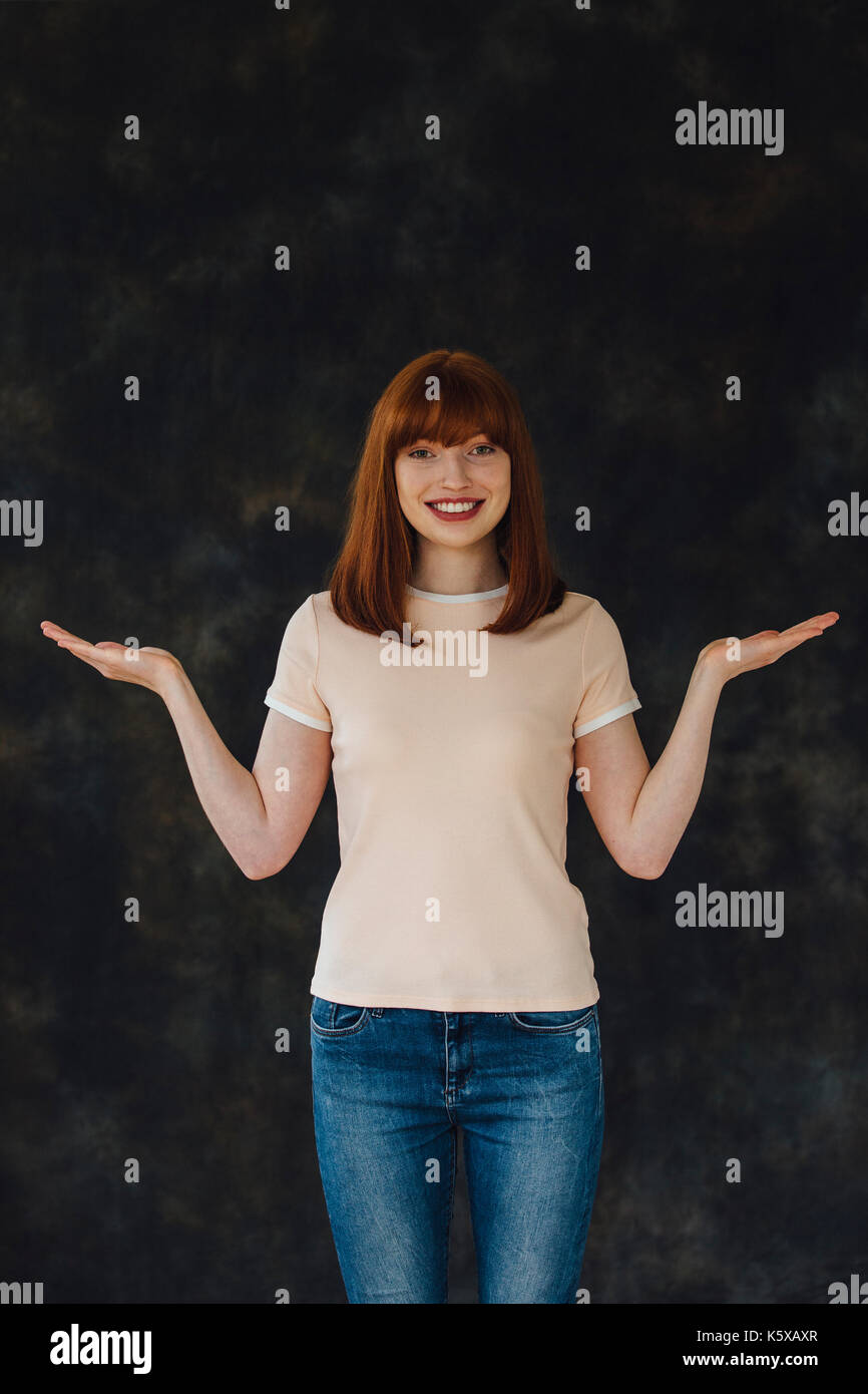 Person holding arms out to camera hi-res stock photography and images ...