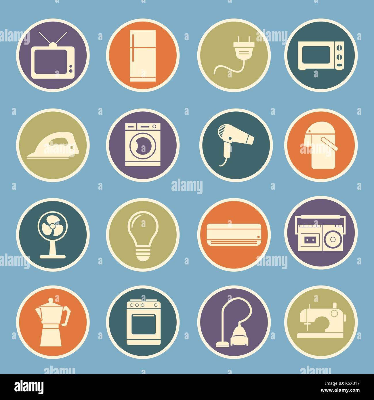 home appliances icon Stock Vector Image & Art - Alamy