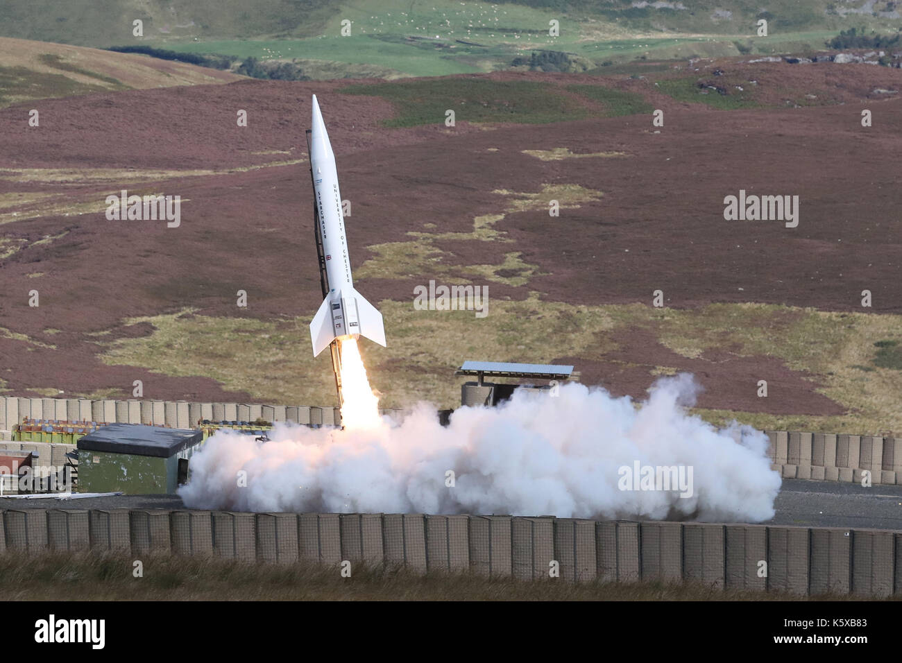 Britain's biggest reusable rocket Skybolt 2, which stands 8.3m tall, as ...