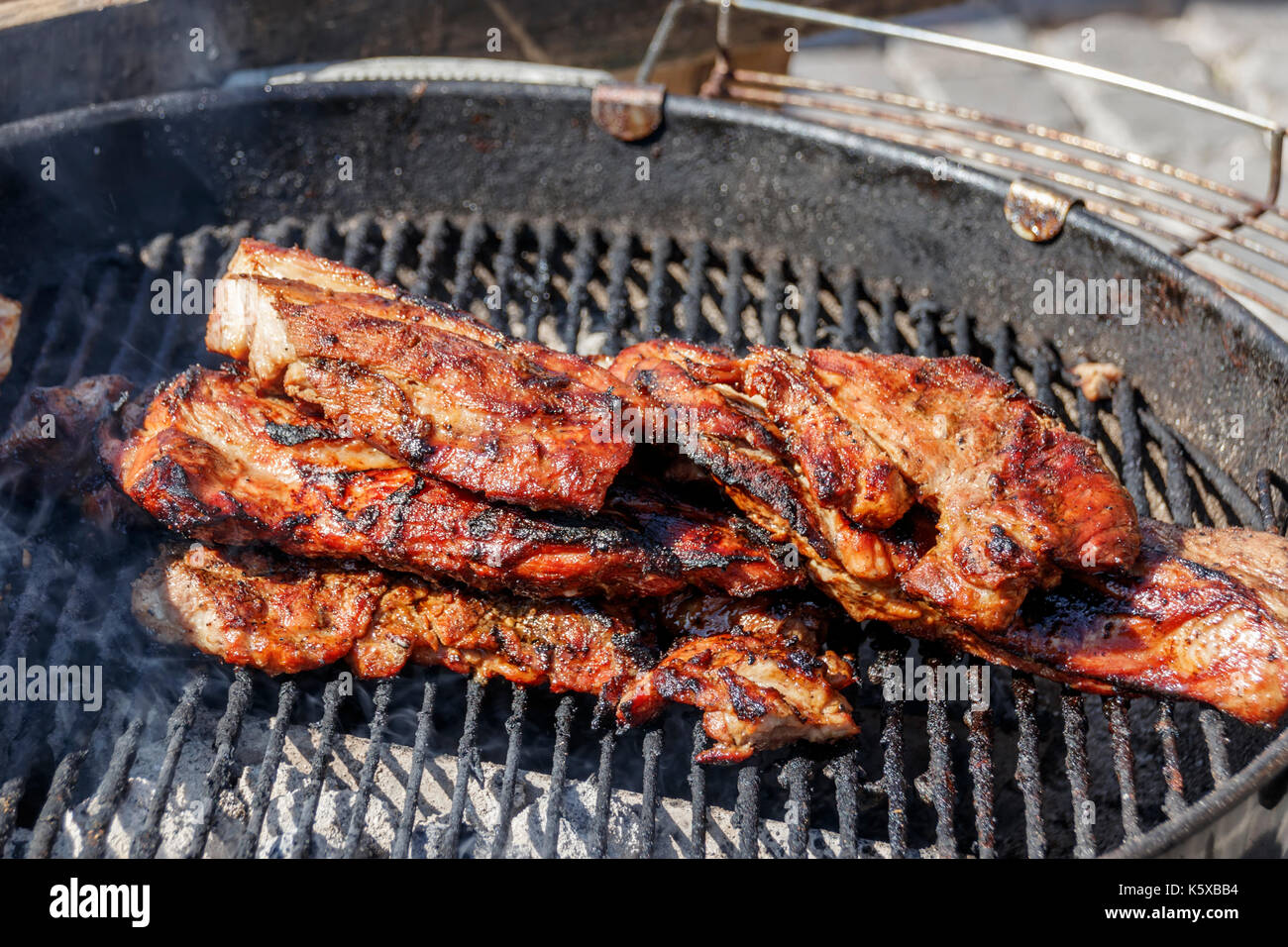 Meat bonfire hi-res stock photography and images - Alamy