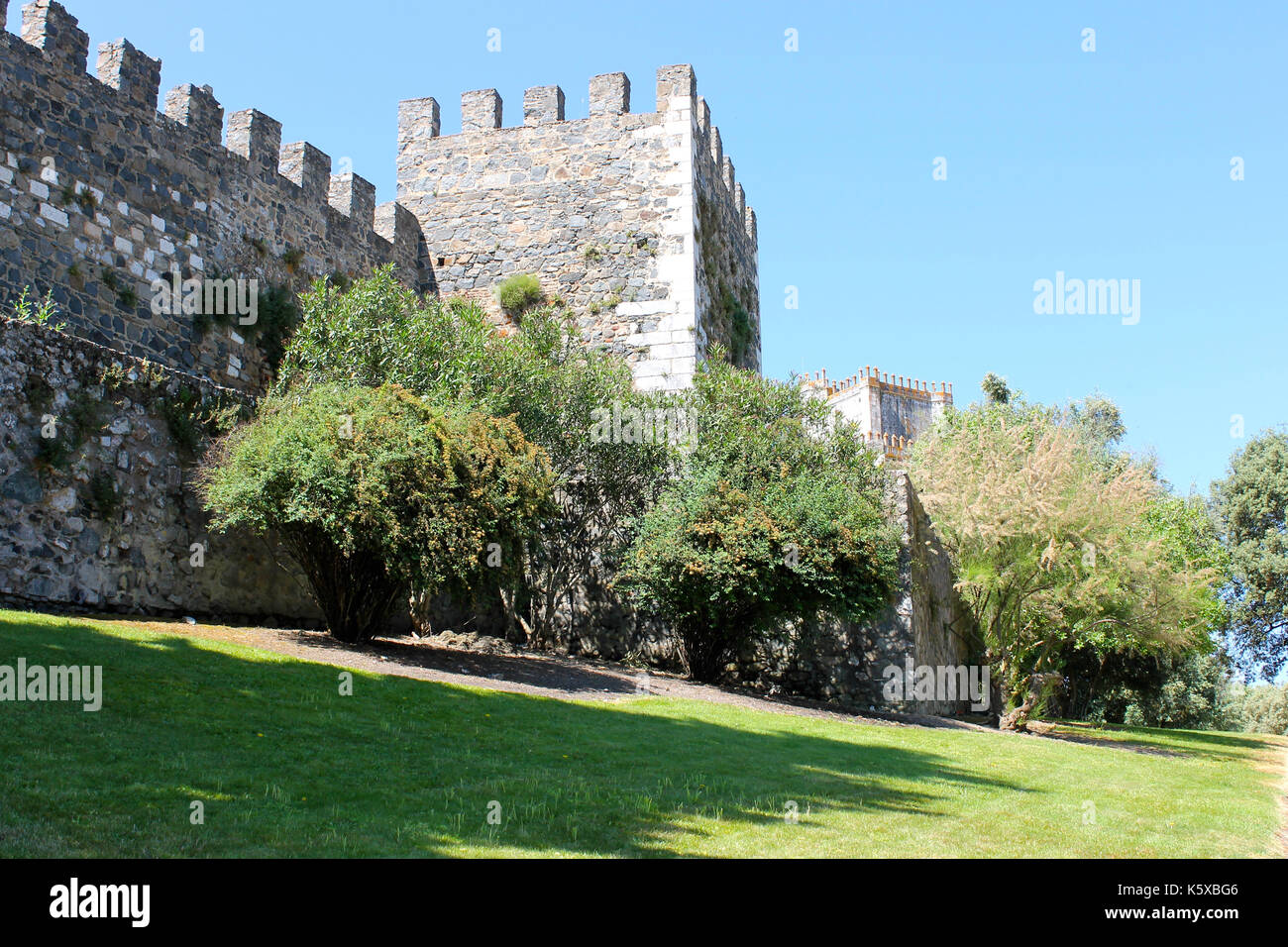 The Castle of Beja, a medieval castle in the Portuguese city of Beja ...