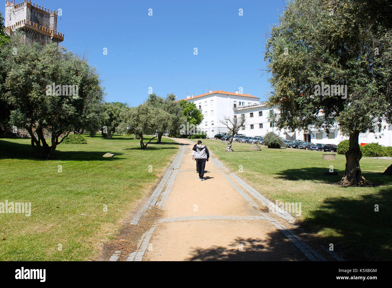 The Castle of Beja, a medieval castle in the Portuguese city of Beja ...