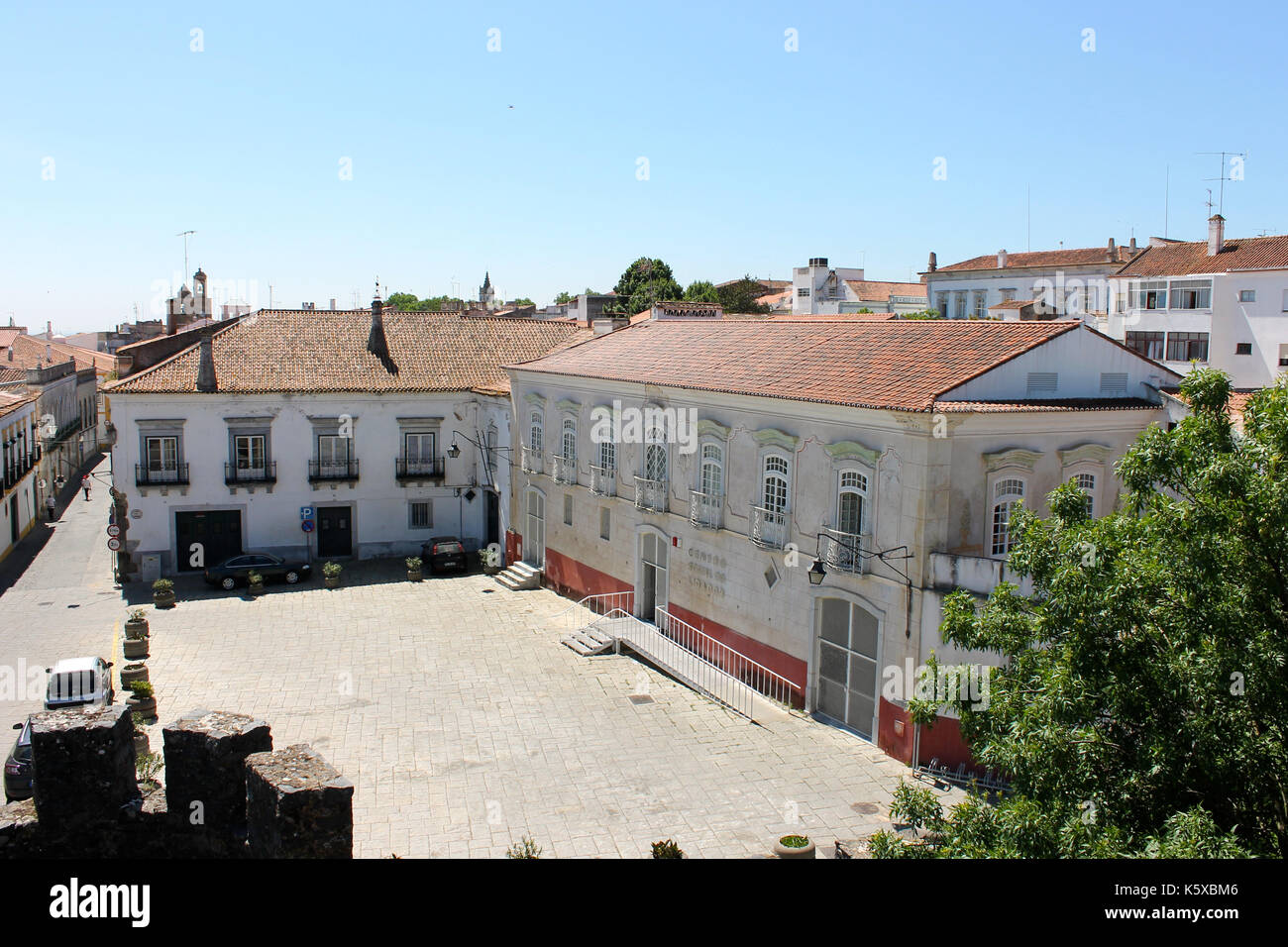 The Castle of Beja, a medieval castle in the Portuguese city of Beja ...