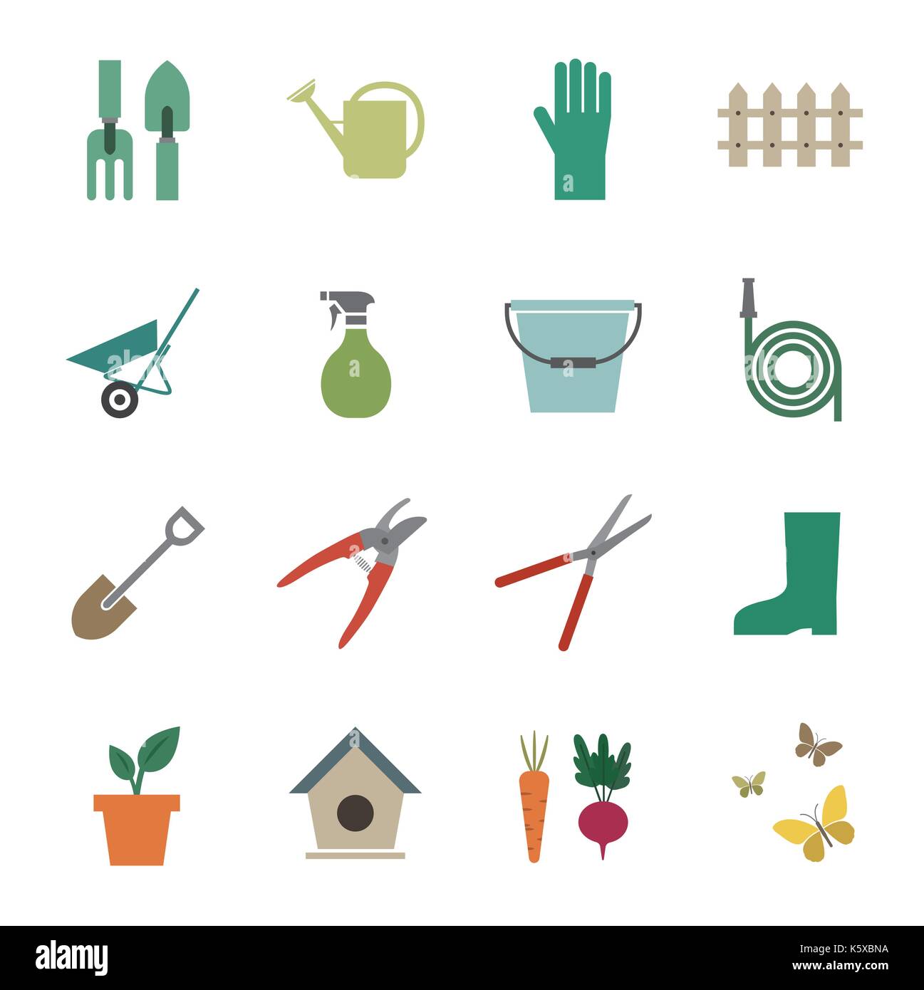 garden tools icon Stock Vector Image & Art - Alamy