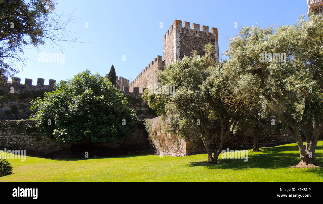 The Castle of Beja, a medieval castle in the Portuguese city of Beja ...