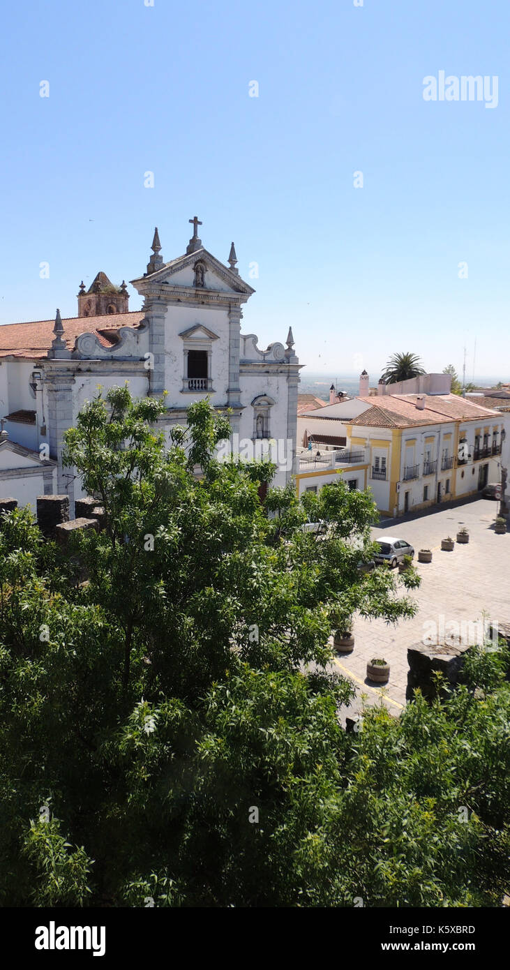The Castle of Beja, a medieval castle in the Portuguese city of Beja ...