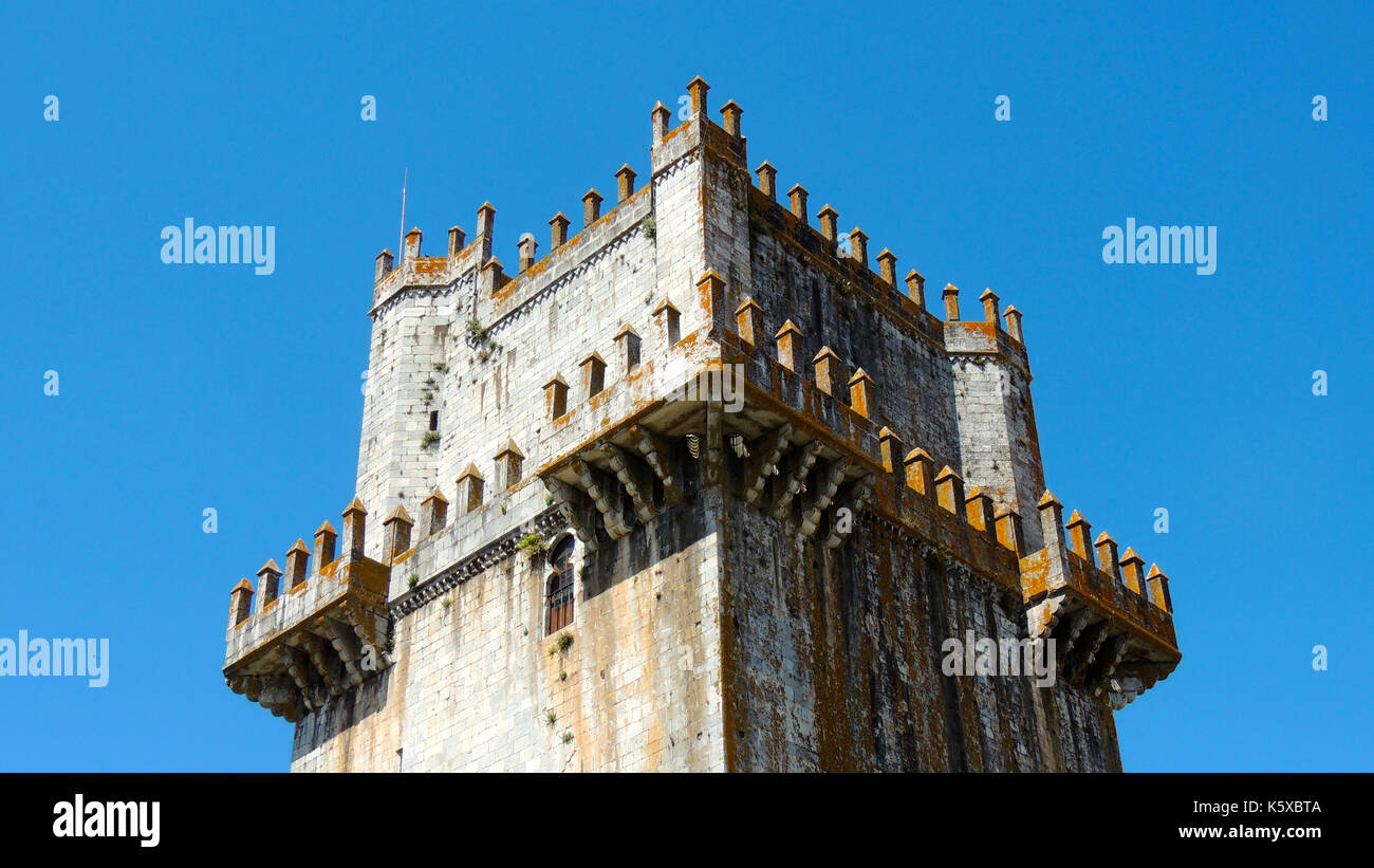 The Castle of Beja, a medieval castle in the Portuguese city of Beja ...