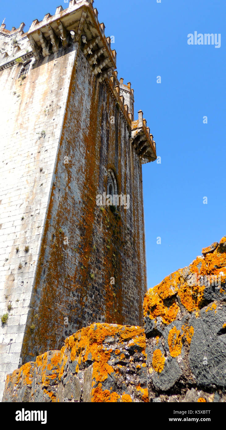 The Castle of Beja, a medieval castle in the Portuguese city of Beja ...