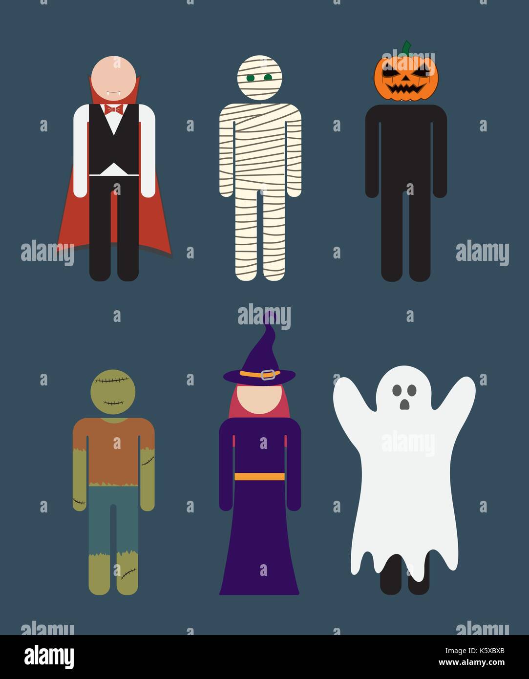 Halloween monster costume Stock Vector Image & Art - Alamy