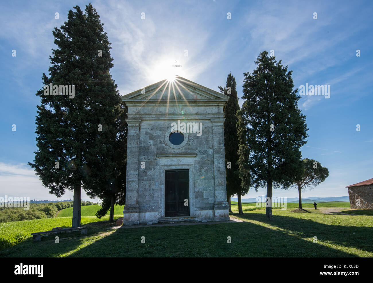 God rays chapel hi-res stock photography and images - Alamy