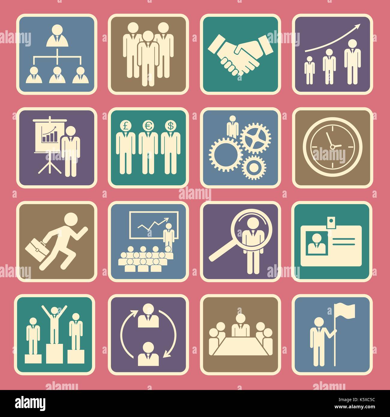 human resource icon Stock Vector Image & Art - Alamy