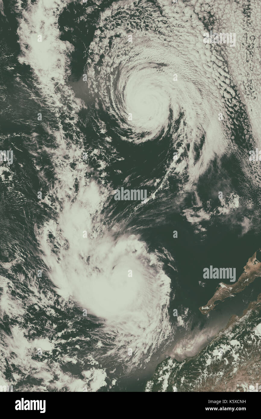 Nasa map of cyclone hi-res stock photography and images - Alamy
