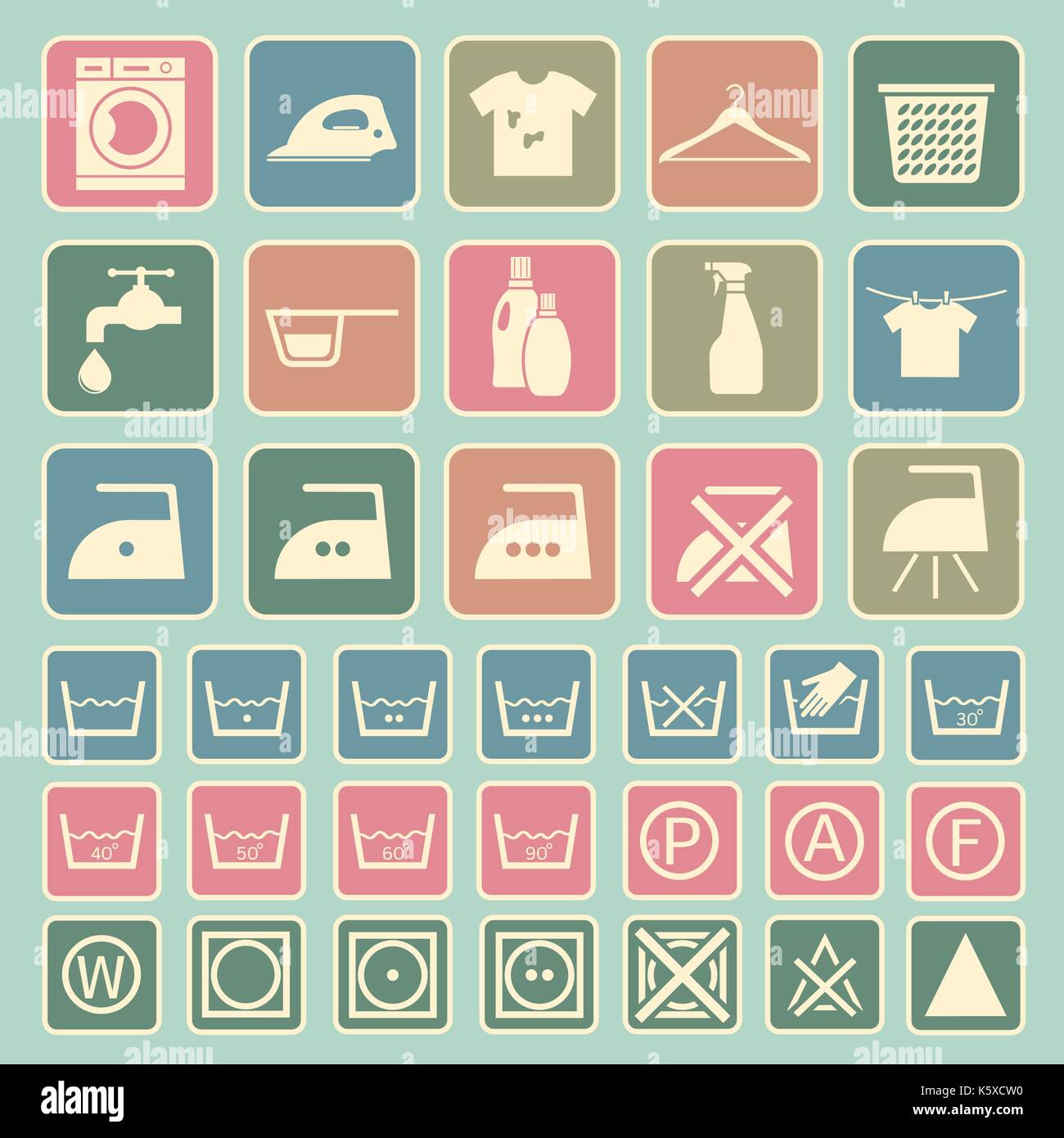 laundry and washing icon Stock Vector Image & Art - Alamy