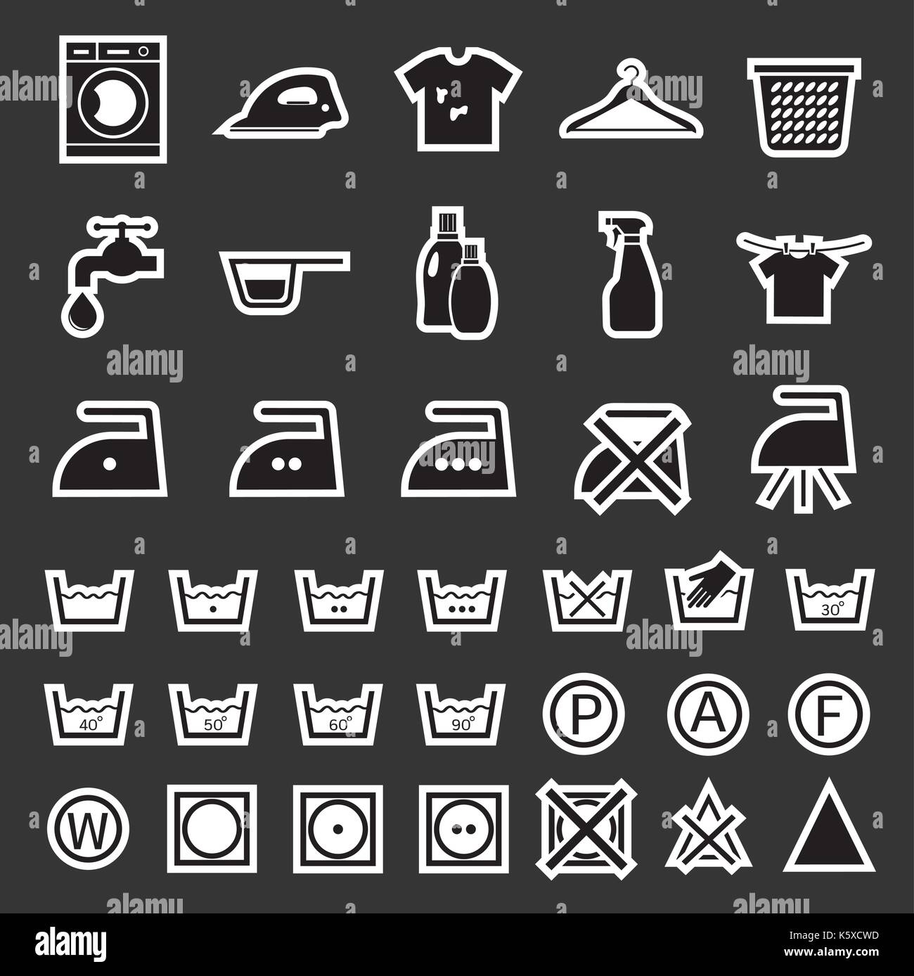 laundry and washing icon Stock Vector Image & Art - Alamy