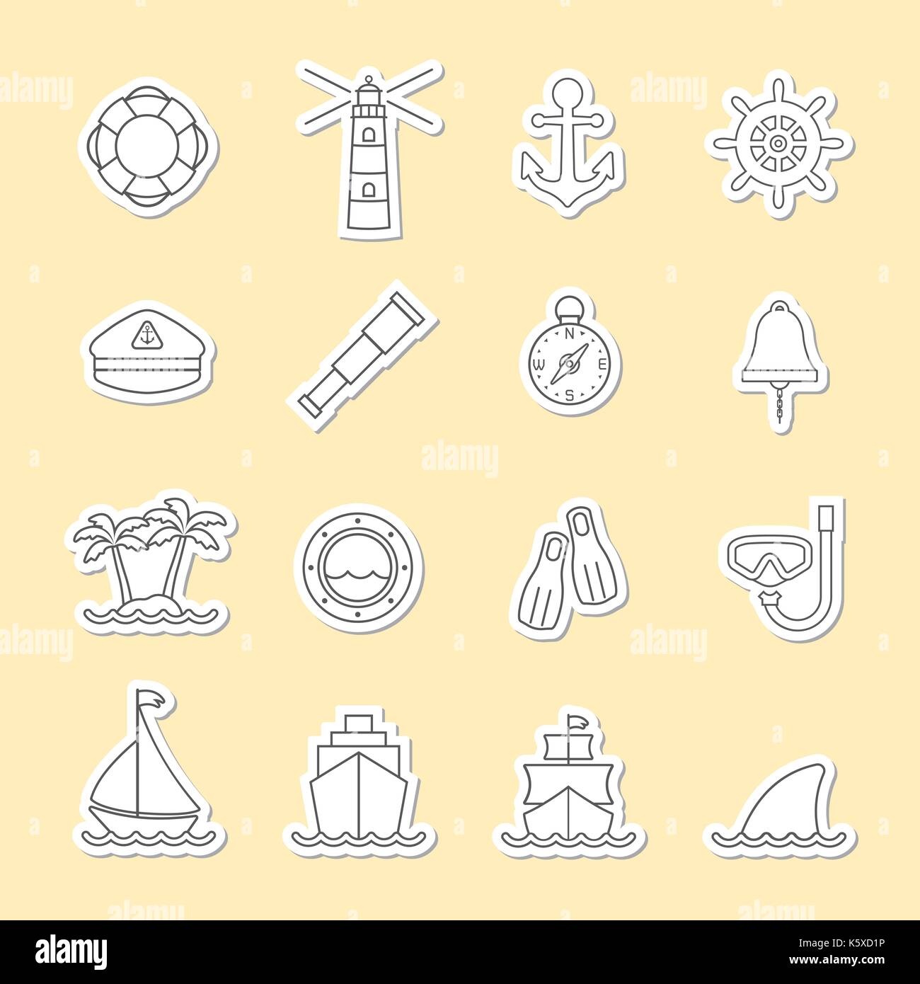 Pyxis ocean Stock Vector Images - Alamy