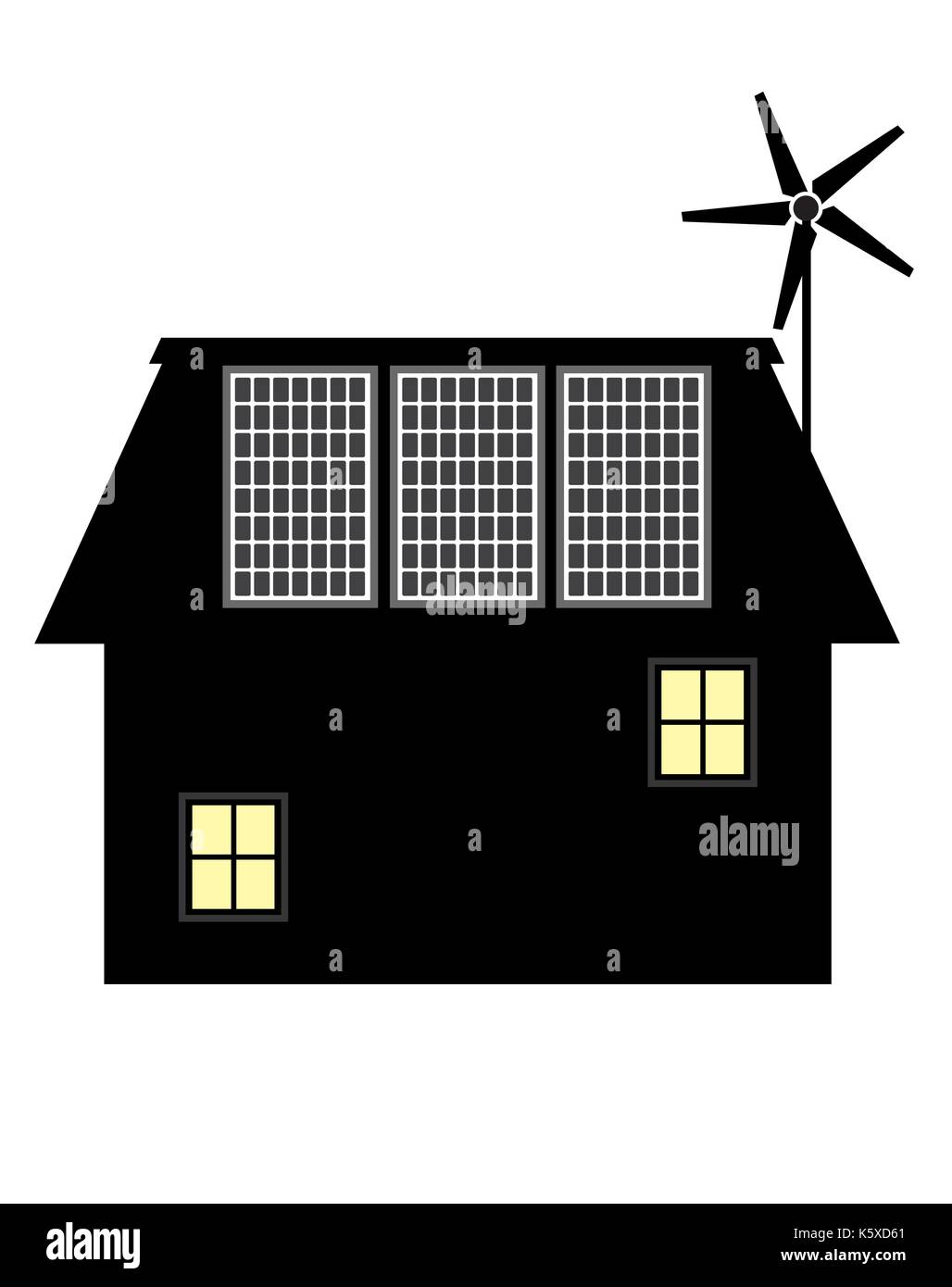 Solar Lights Stock Vector Images - Alamy