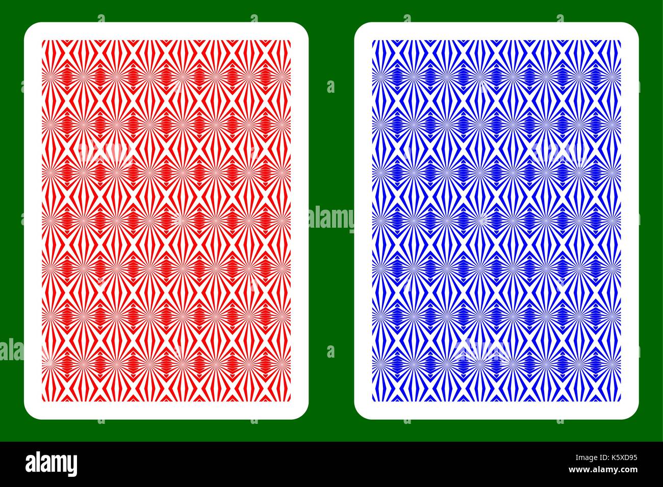 Back designs playing card hi-res stock photography and images - Alamy