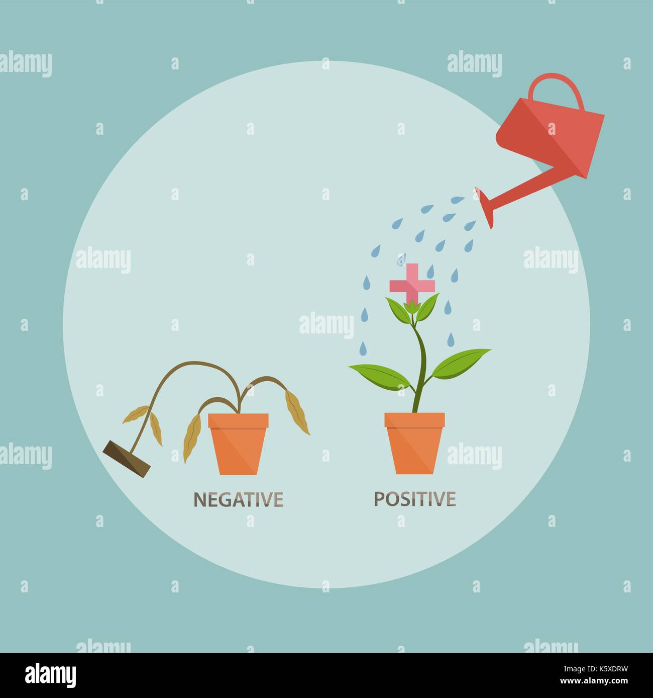 Smile man in positive Stock Vector Images - Alamy