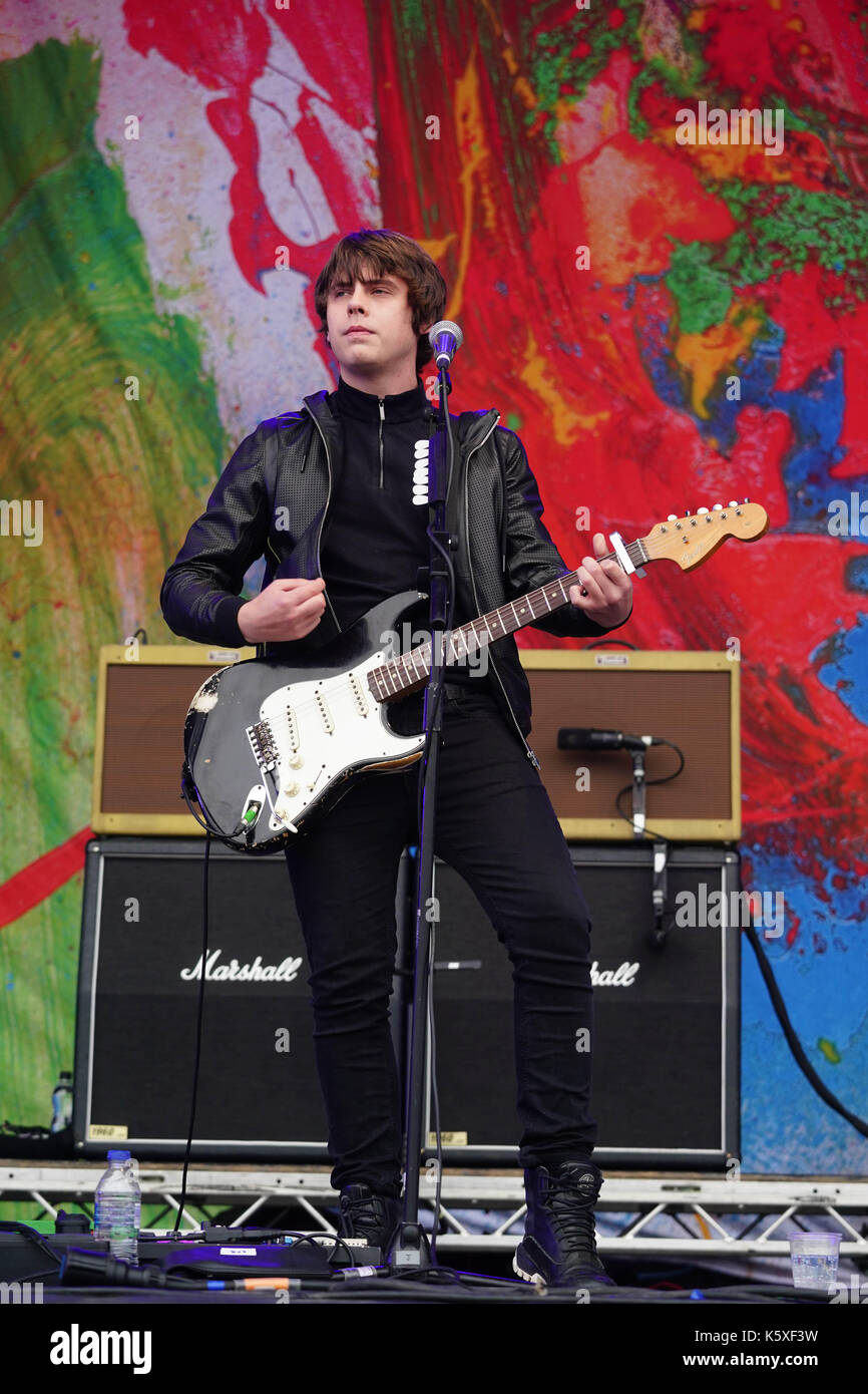 London, UK. 10th September, 2017. Jake Bugg performing live on the Main ...
