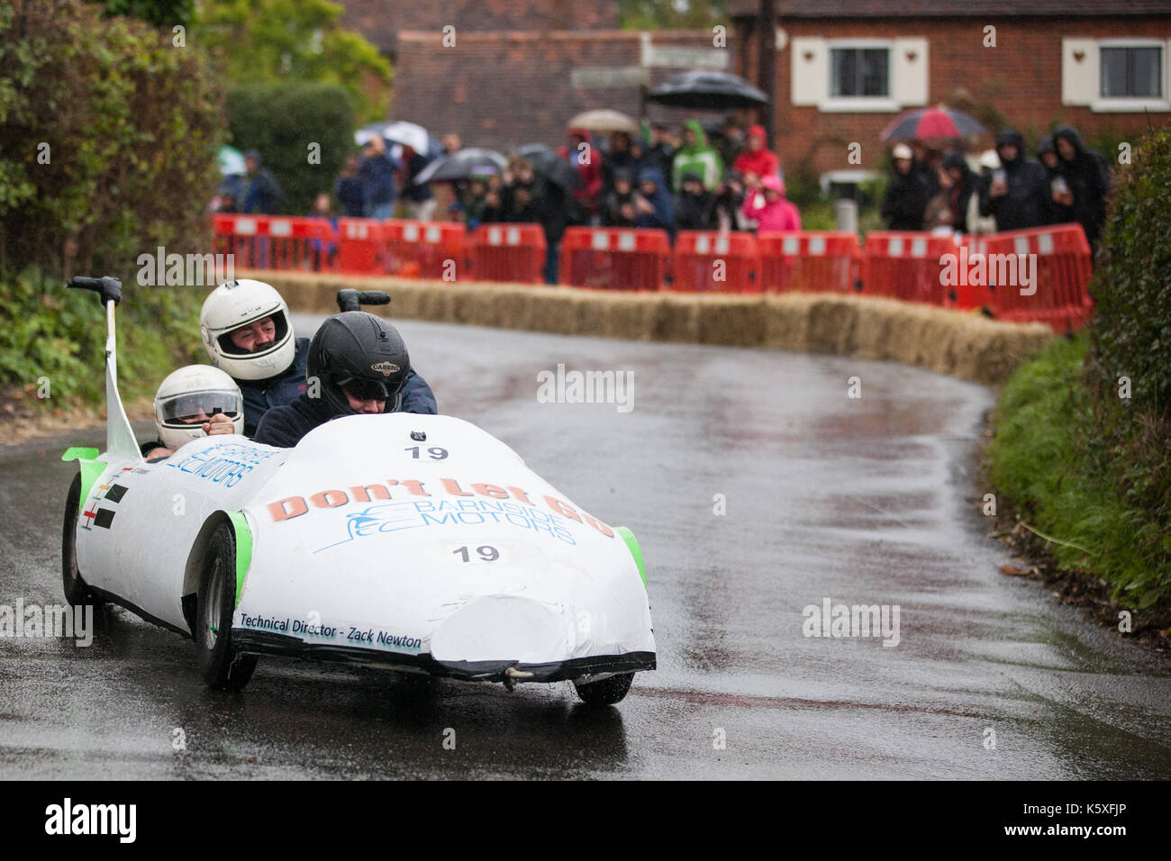 Cookham Dean, UK. 10th Sep, 2017. A custom-built go-kart named ...
