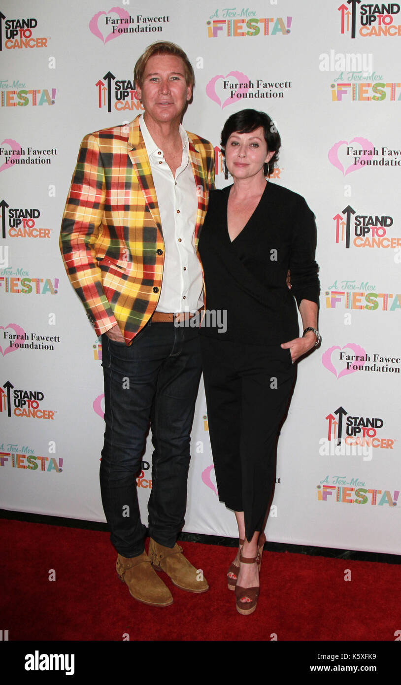 9 September 2017 - Shannen Doherty, Lawrence D. Piro attend Farrah ...