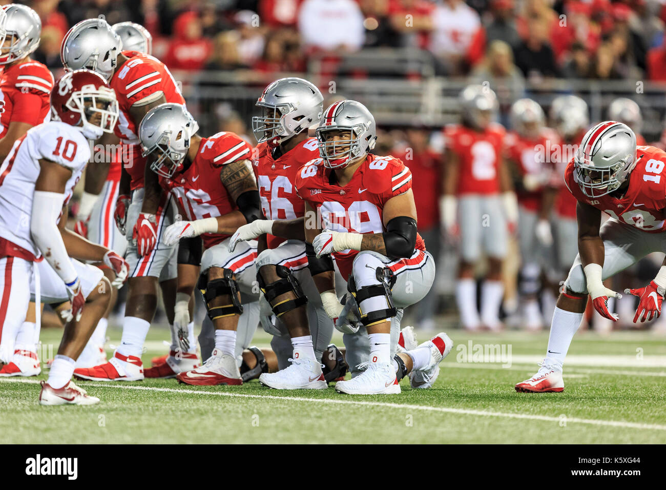 Columbus, Ohio, USA. 9th Sep, 2017. Ohio State Buckeye Field Goal ...