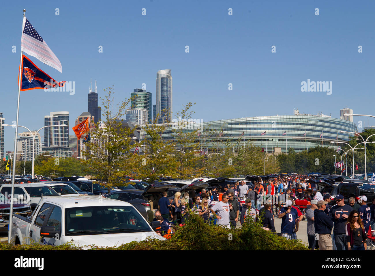 Chicago soldier field general hi-res stock photography and images - Alamy