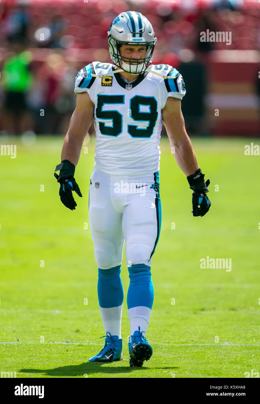 Luke kuechly 2017 hi-res stock photography and images - Alamy