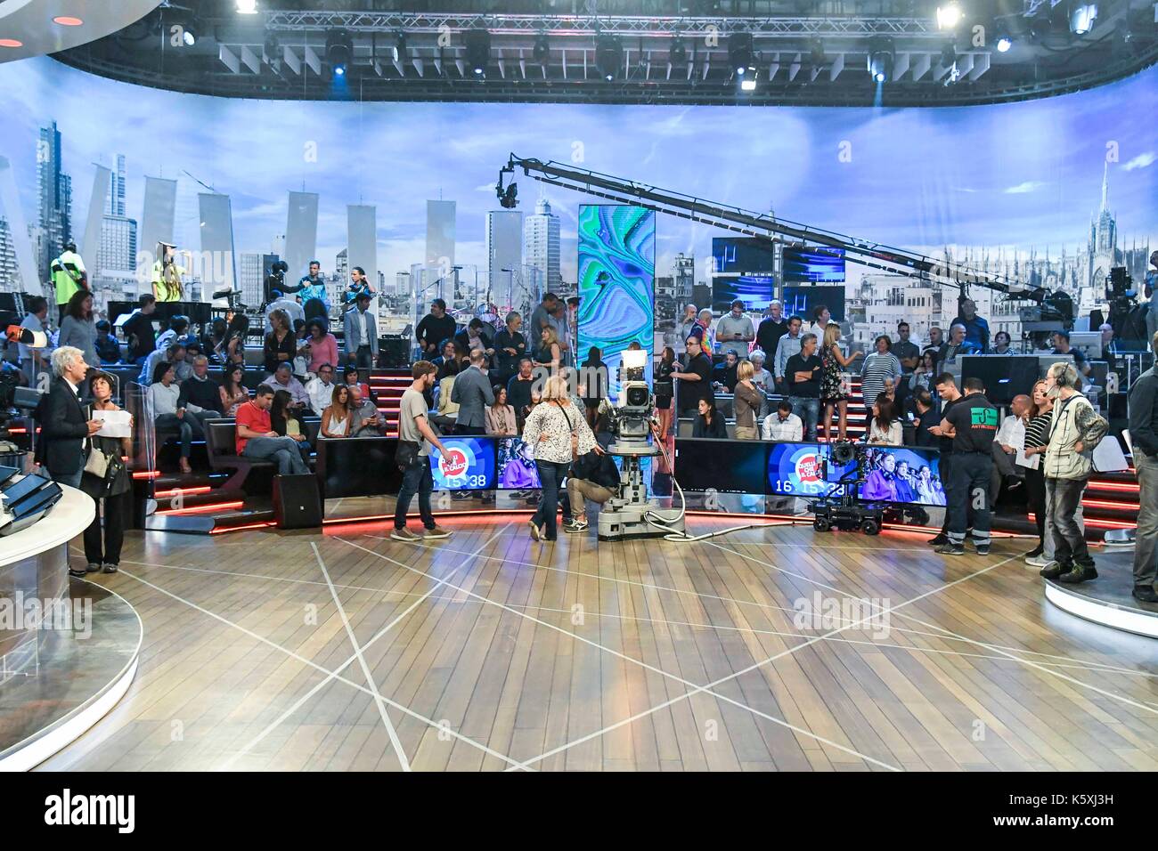 Broadcast television studio first tv hi-res stock photography and ...