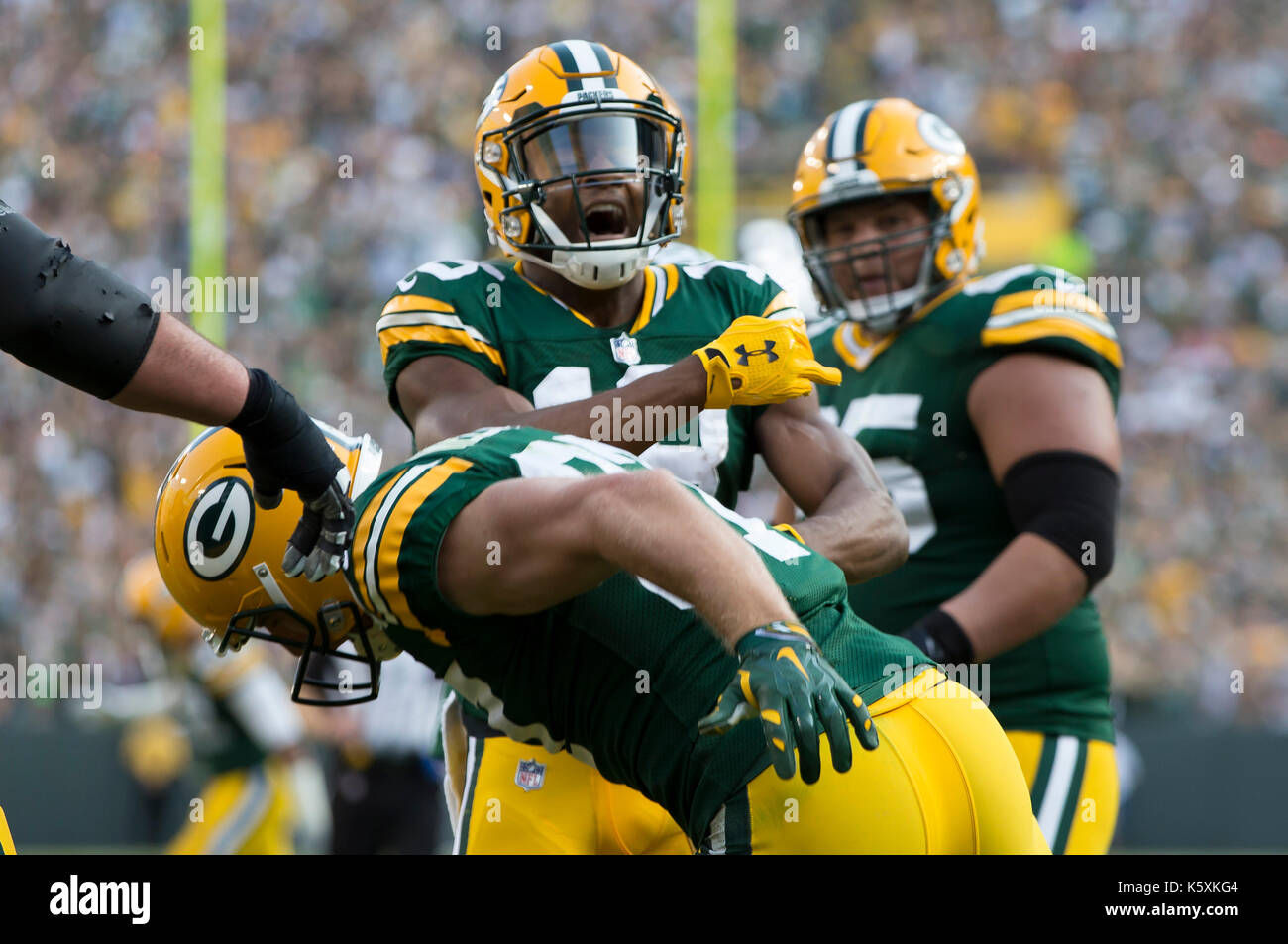 Green Bay, WI, USA. 10th Sep, 2017. Green Bay Packers wide receiver ...