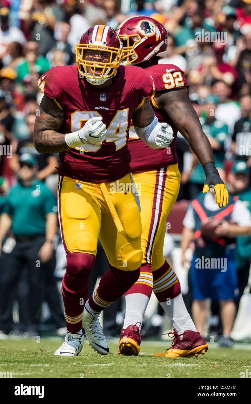 Landover, Maryland, USA. 10th Sep, 2017. Washington Redskins outside ...