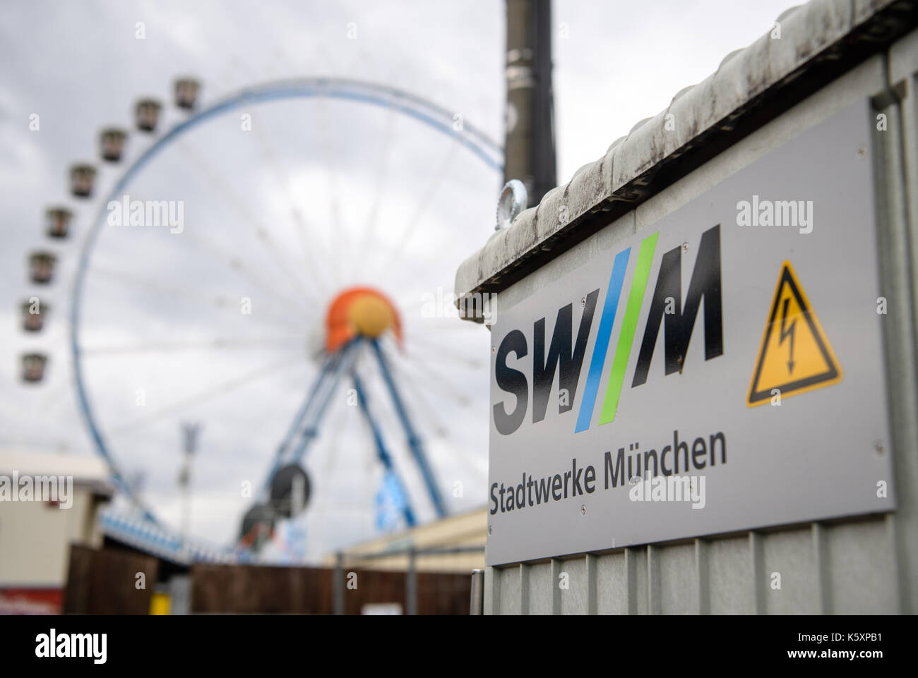 Munich, Germany. 7th Sep, 2017. The letters "SWM Stadtwerke Muenchen ...