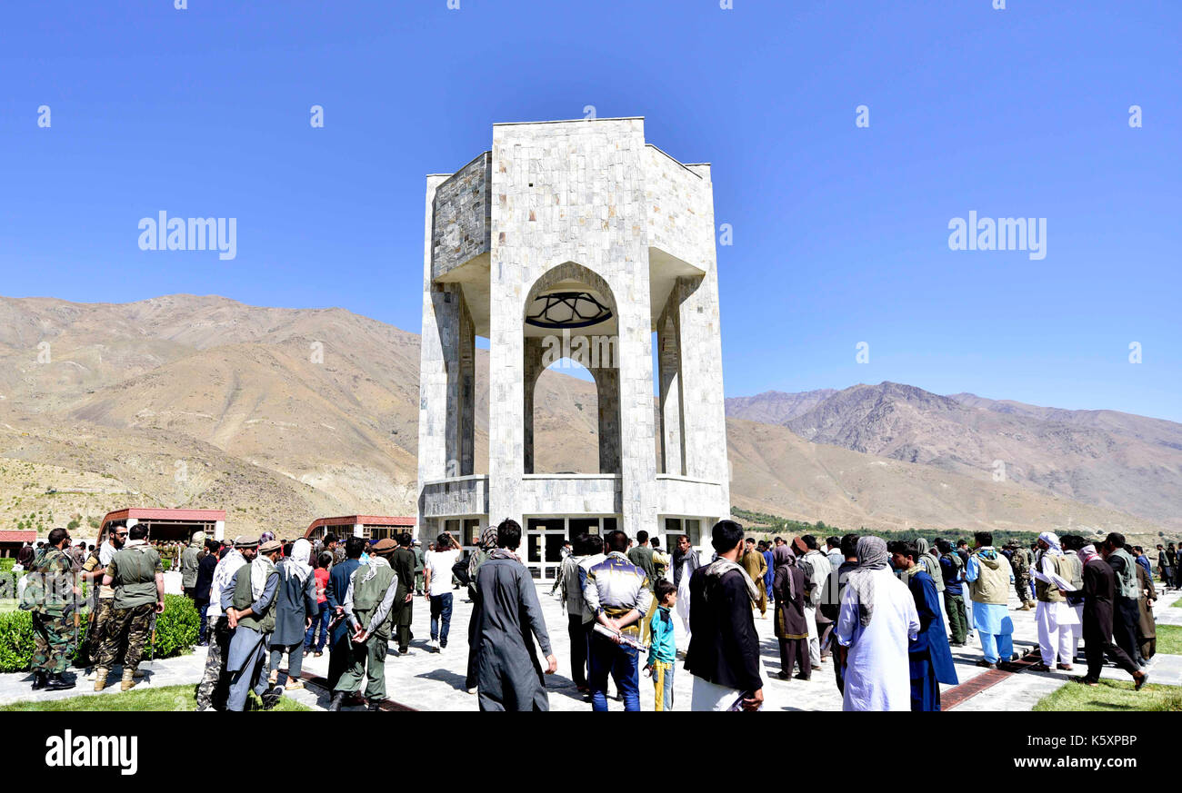 Panjshir, Afghanistan. 10th Sep, 2017. People attend the 16th ...