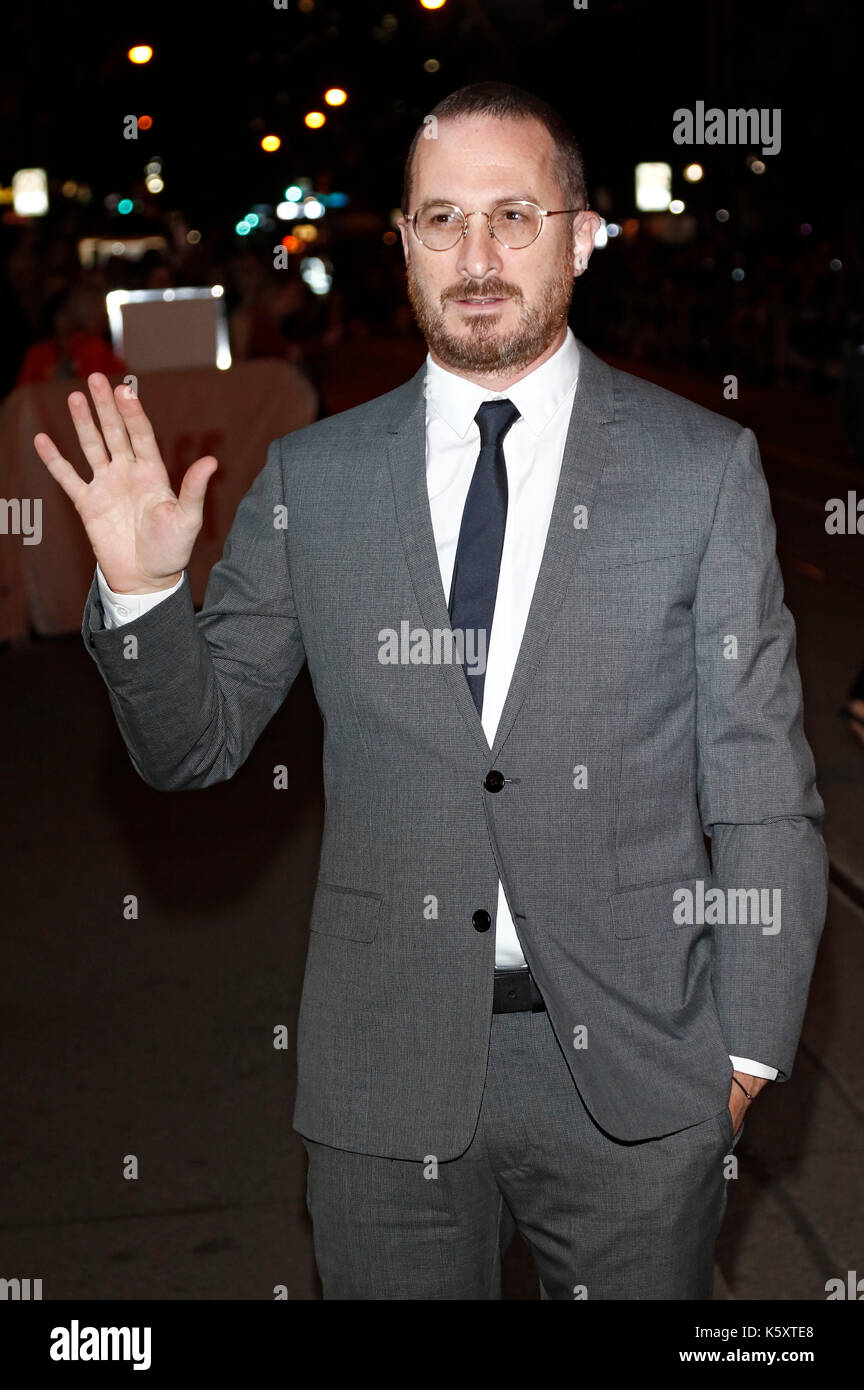 Director Darren Aronofsky attending the 'Mother!' premiere during the ...