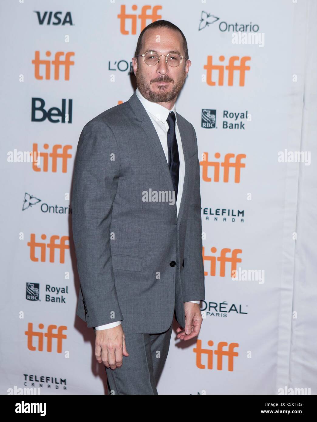 Toronto, Canada. 10th Sep, 2017. Director Darren Aronofsky poses for ...