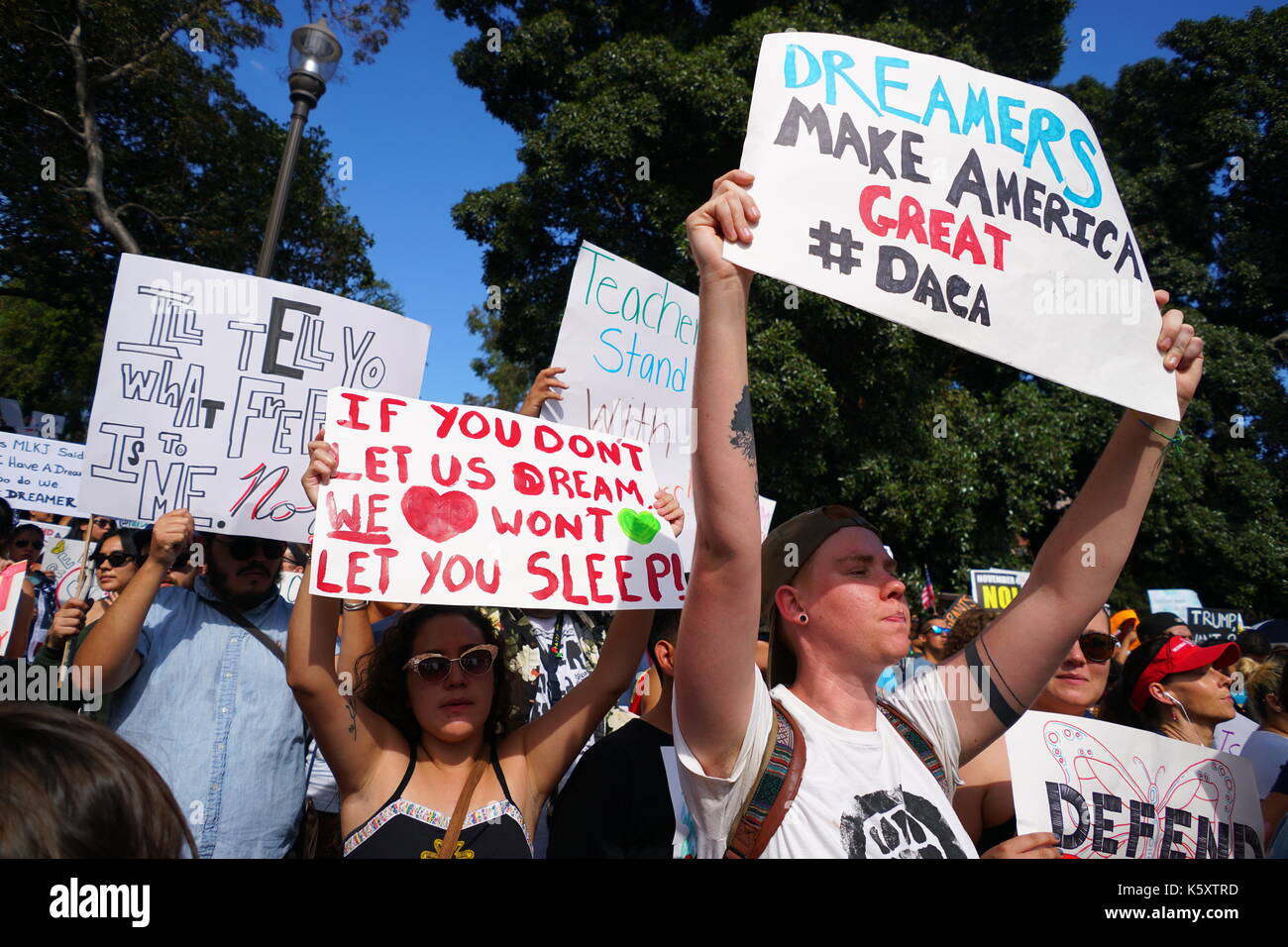 Defend dreamers hi-res stock photography and images - Alamy