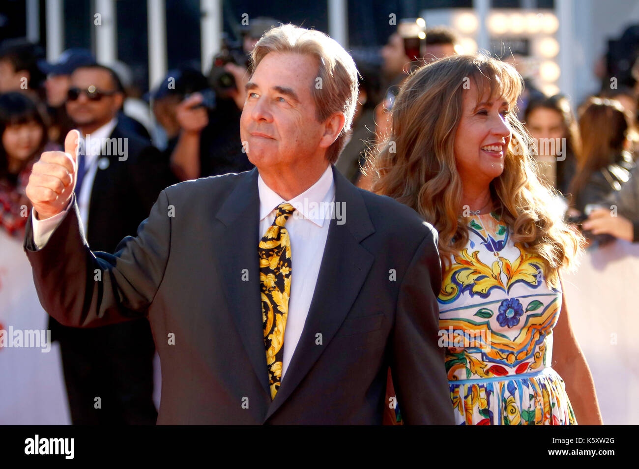 Beau Bridges and wife Wendy Treece Bridges attending the 'The Mountain ...