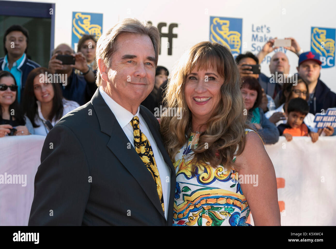 Toronto, Canada. 10th Sep, 2017. Beau Bridges and Wendy Bridges attends ...
