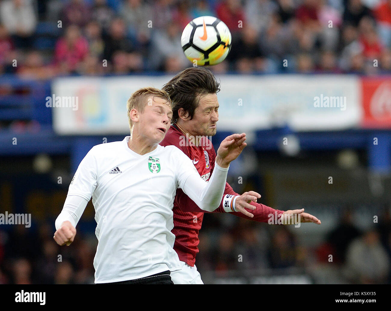 Prague, Czech Republic. 10th Sep, 2017. Tomas Rosicky of Sparta, right ...