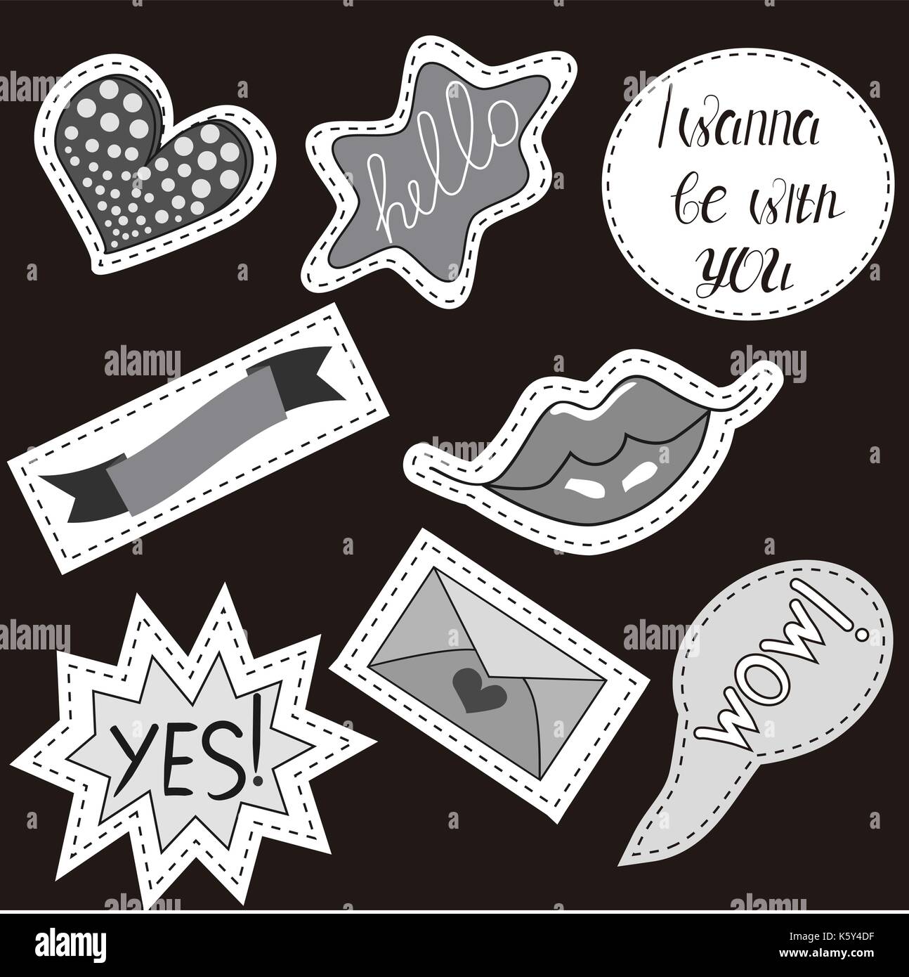 Butterfly pin illustration hi-res stock photography and images - Alamy