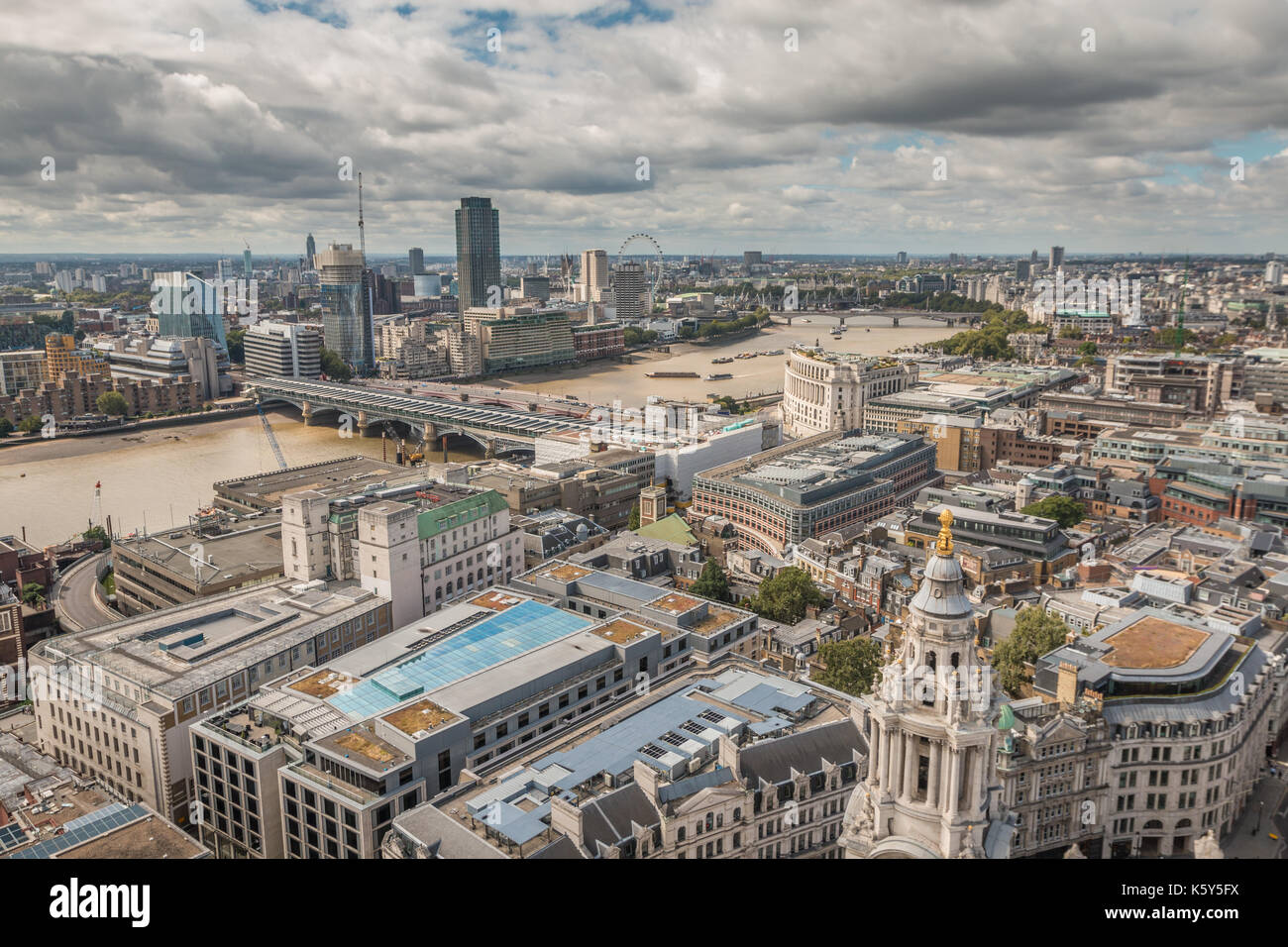 Old city of London England Stock Photo - Alamy