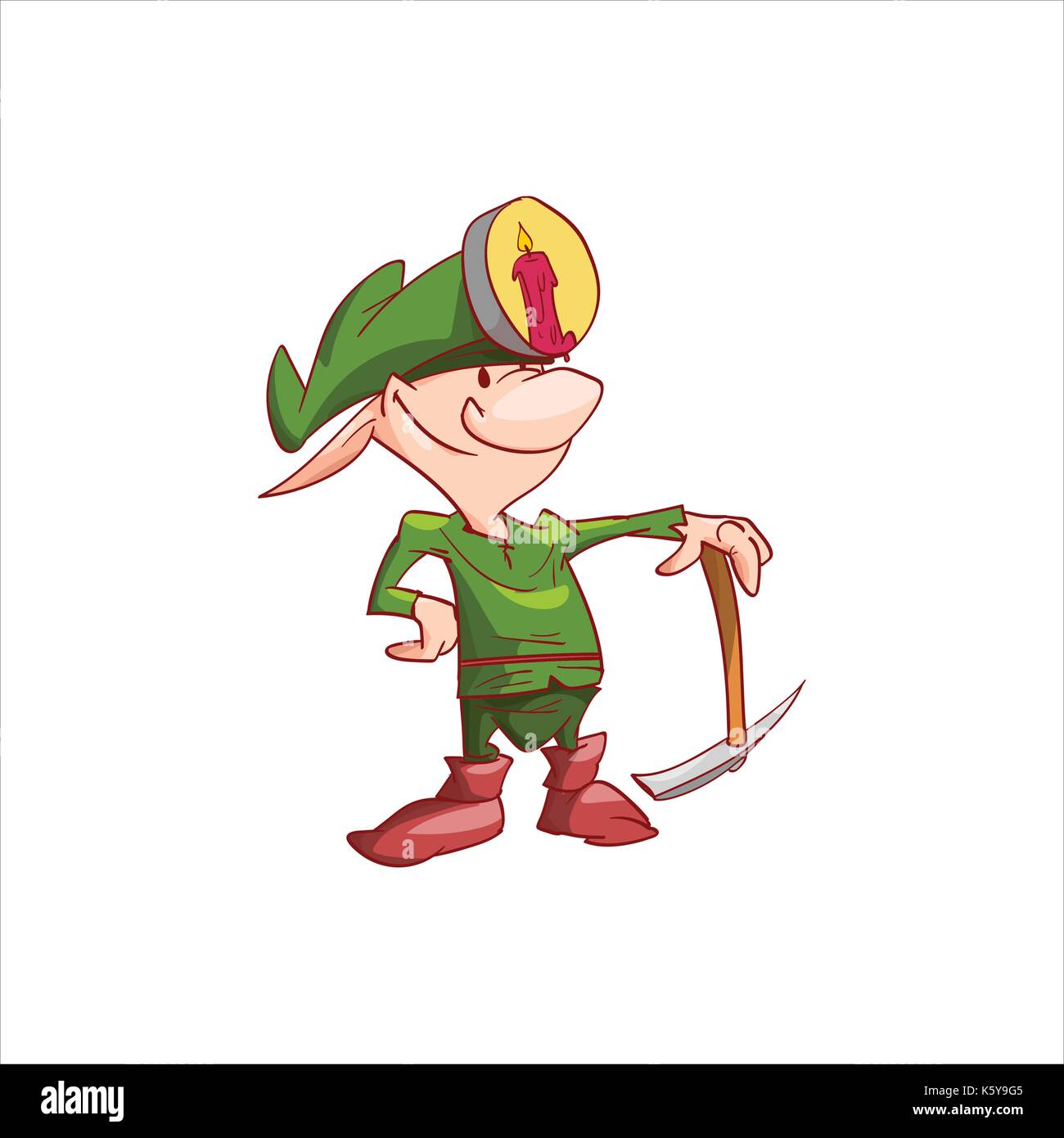 Elf dwarf Stock Vector Images - Alamy