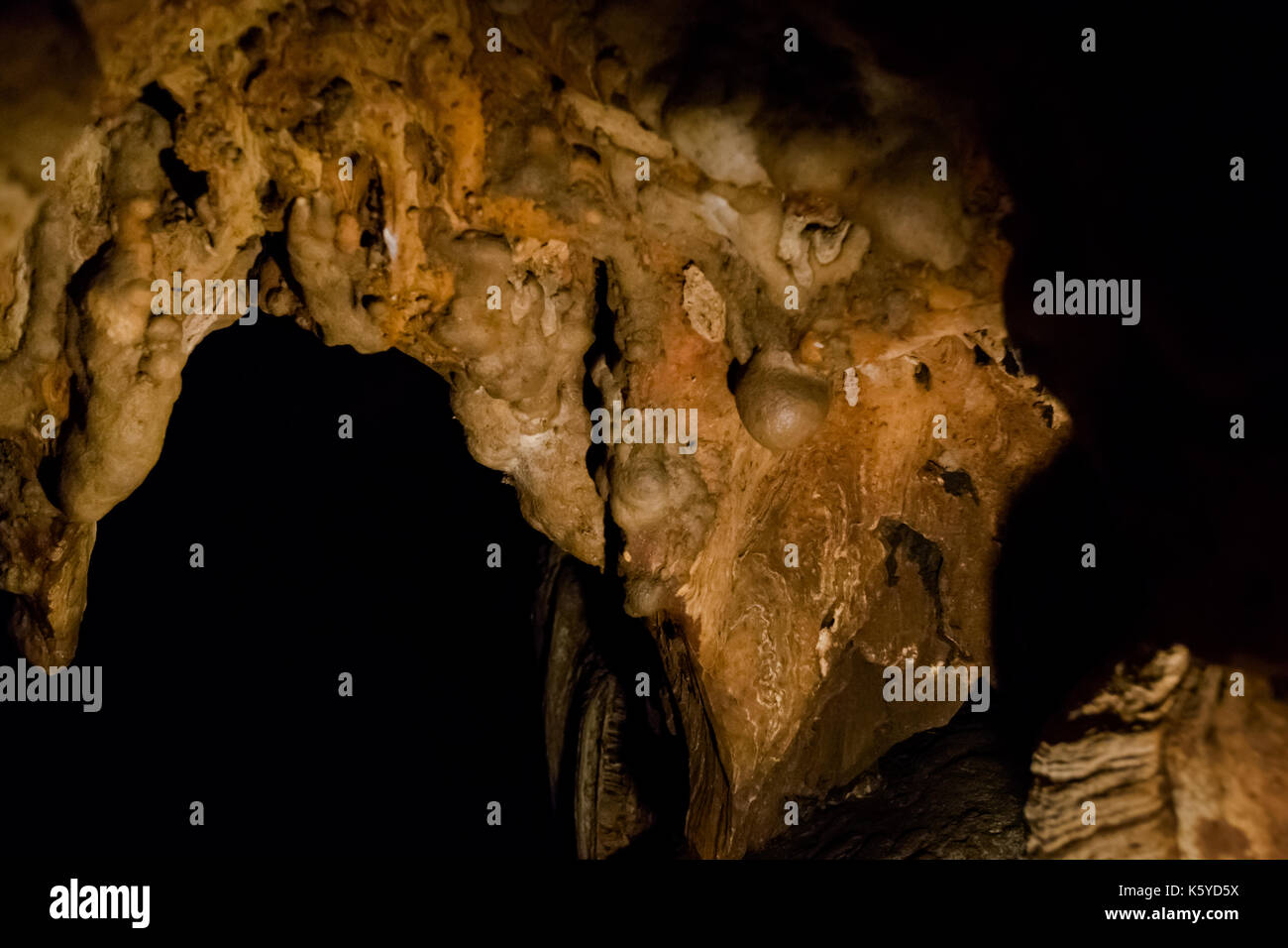Beautiful Lod Cave in Soppong close to touristic Pai village full of ...