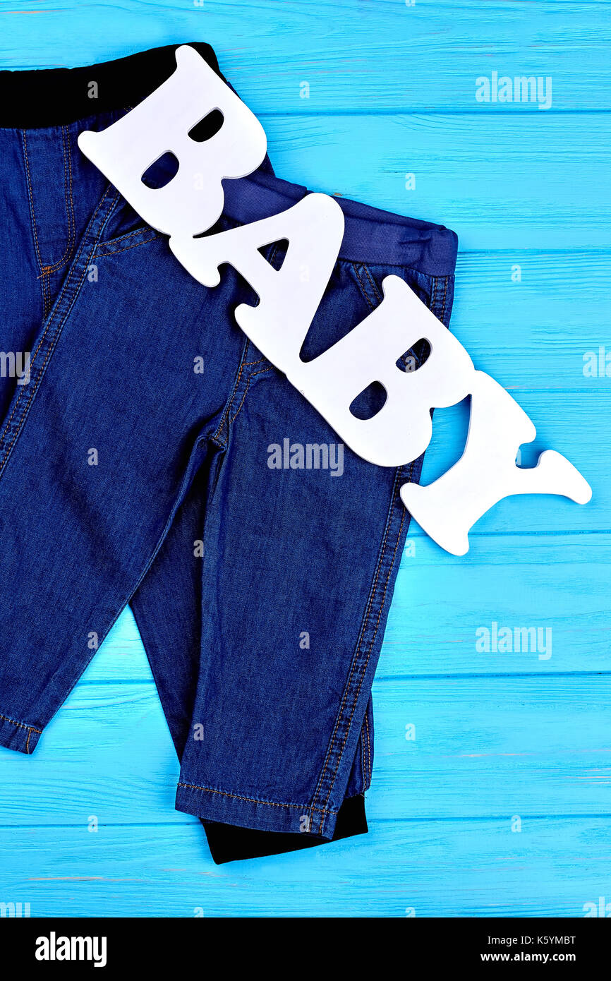 Baby jean attire on sale. Collection of denim apparel for infant kids ...