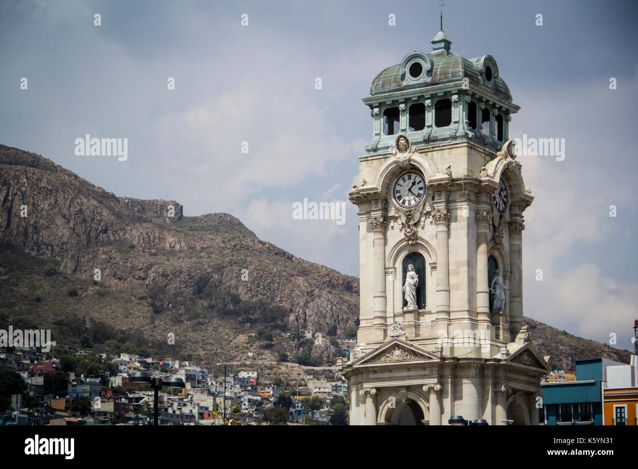 Monumental clock of pachuca hi-res stock photography and images - Alamy