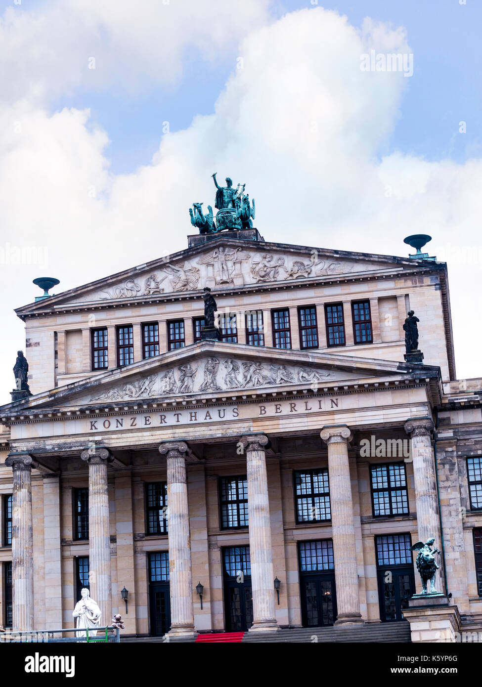 The Gendarmenmarkt is a square in Berlin and the site of an ...