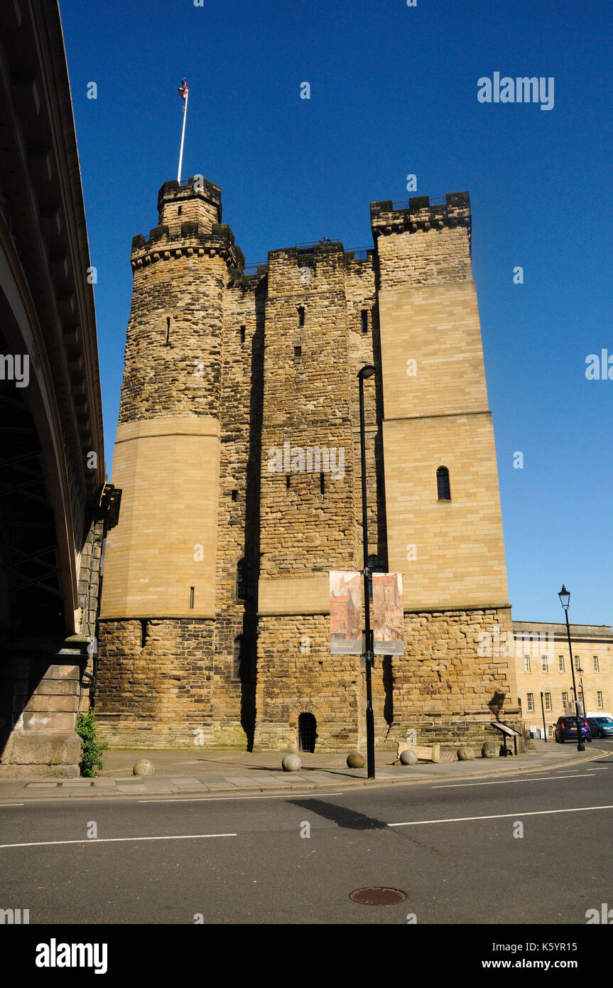 Newcastle upon tyne castle keep england north east england hi-res stock ...