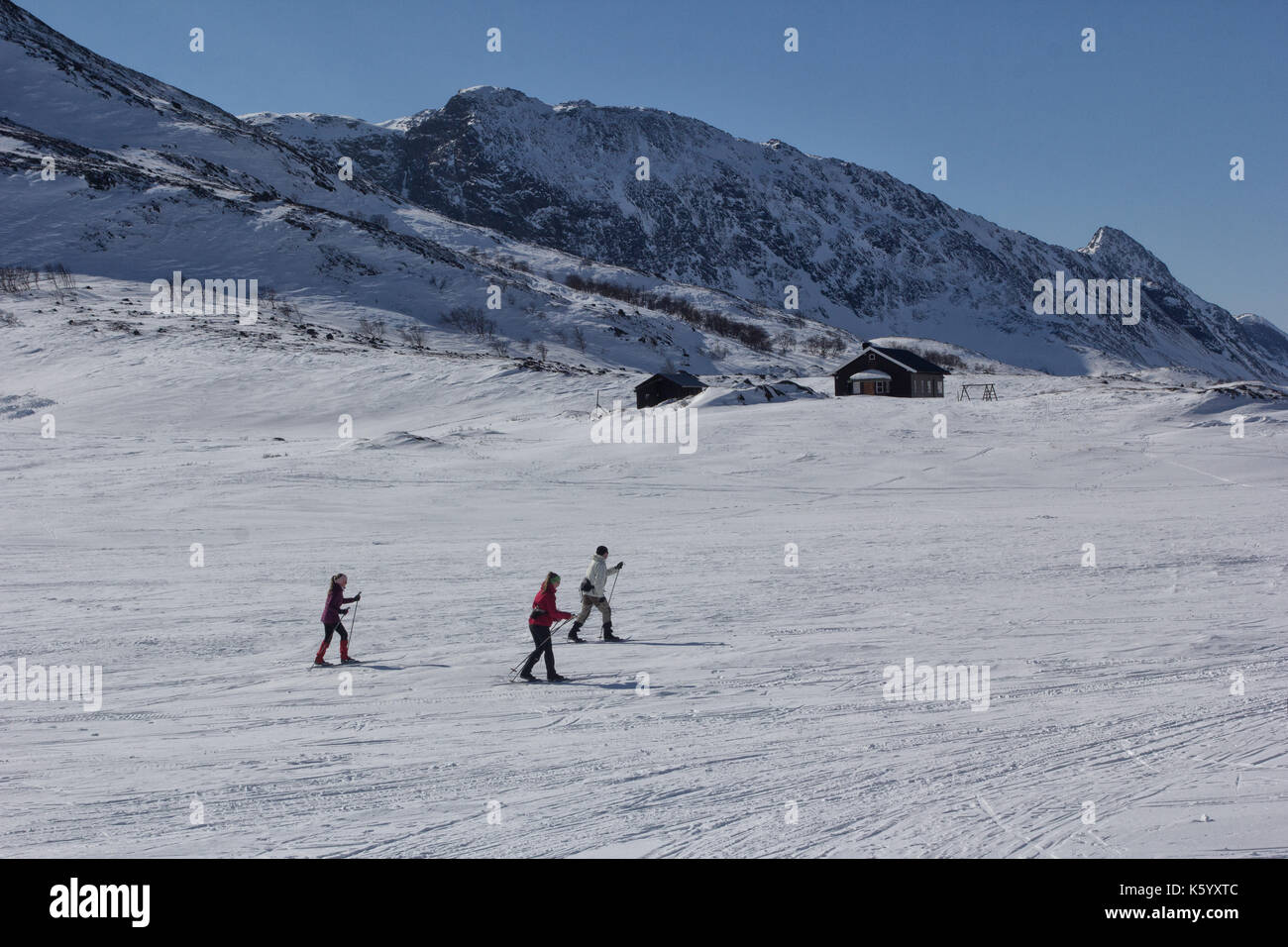 Winter in Jotunheimen National Park in Norway Stock Photo - Alamy