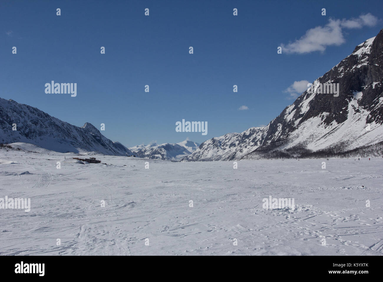Winter in Jotunheimen National Park in Norway Stock Photo - Alamy