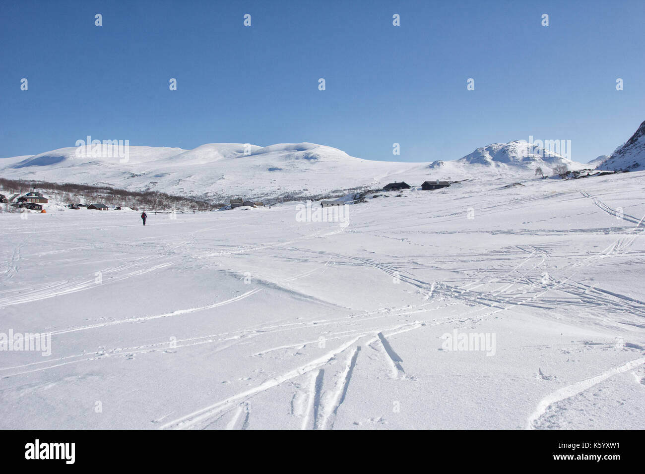 Winter in Jotunheimen National Park in Norway Stock Photo - Alamy